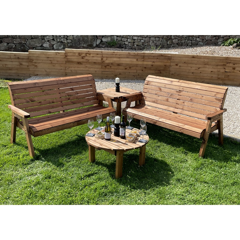 Garden Furniture Set by Charles Taylor - 2 Large Bench Square Tray Rou – Quality Discounts