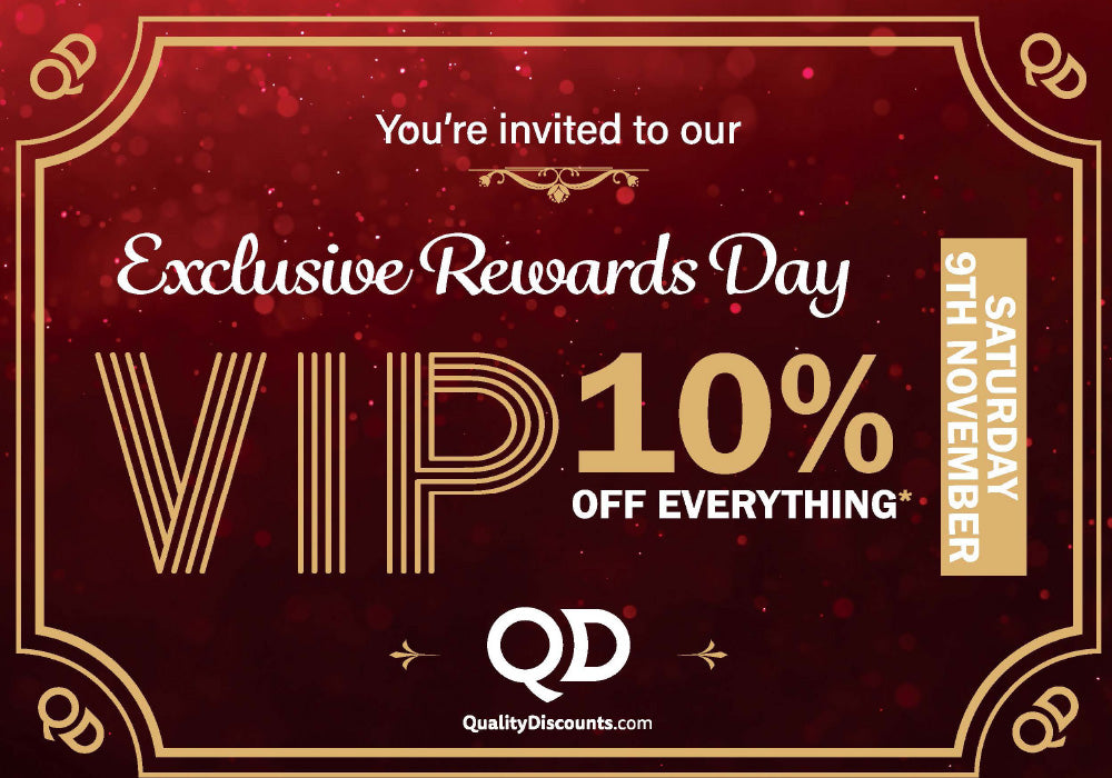 Exclusive Rewards Day - 10% Off Everything* all day on Saturday 9th ...