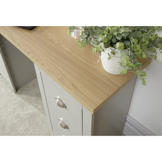 Lancaster Desk Grey 4 Drawers 1 Door only 149.0 – Quality Discounts