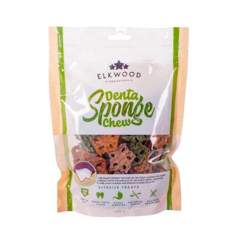 Sponge Dog Dental Chew by Elkwood 100g only 9.99 – Quality Discounts