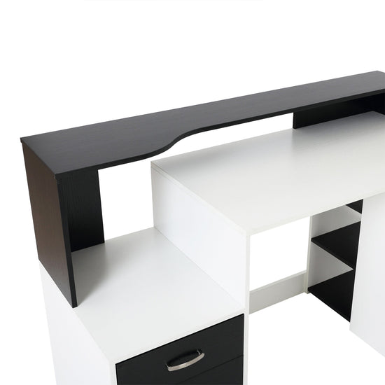 Computer Writing Desk Study Table Modern Home Office Workstation with ...