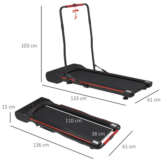 Walking Machine w/ LED Display & Remote Control Exercise Walking ...